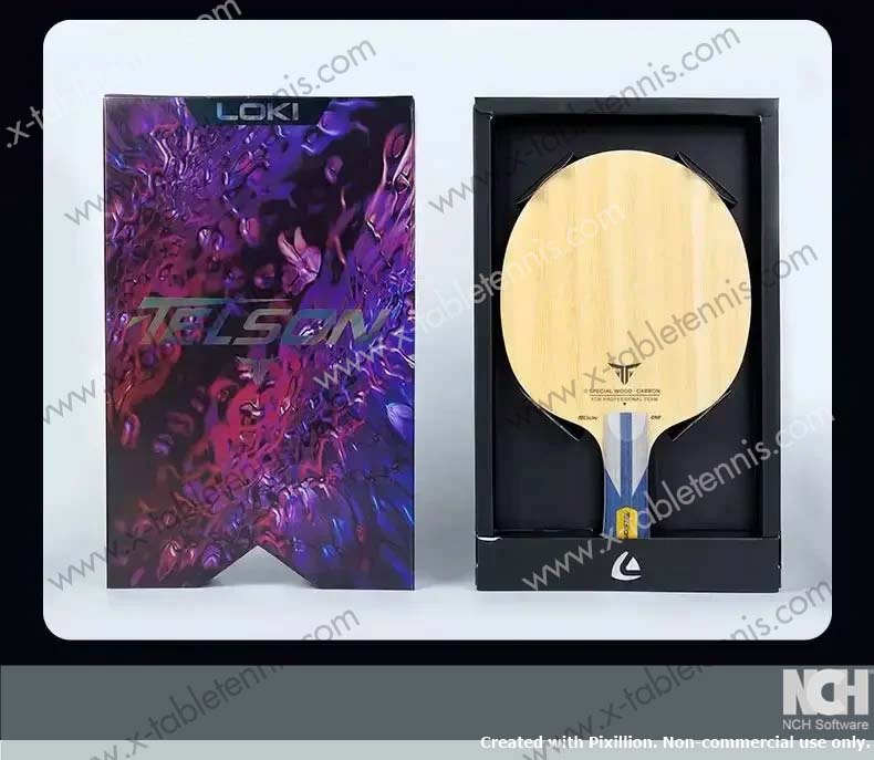 ไม้ปิงปอง Loki รุ่น Telson CNF – ร้านปิงปอง x-tabletennis